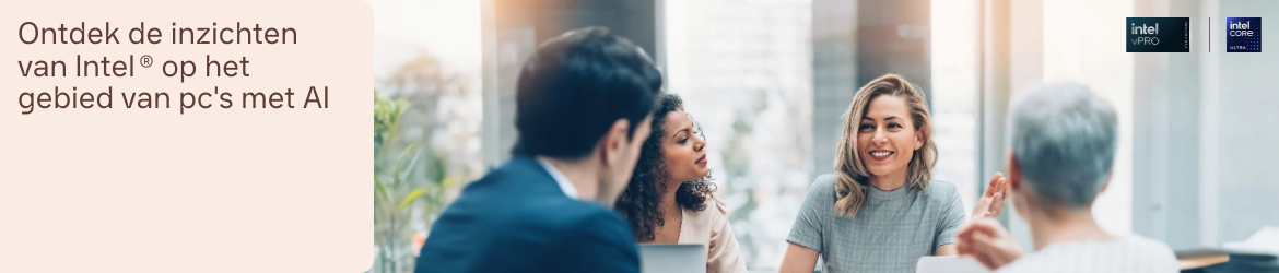 Ontdek de inzichten van Intel® op het gebied van pc's met AI