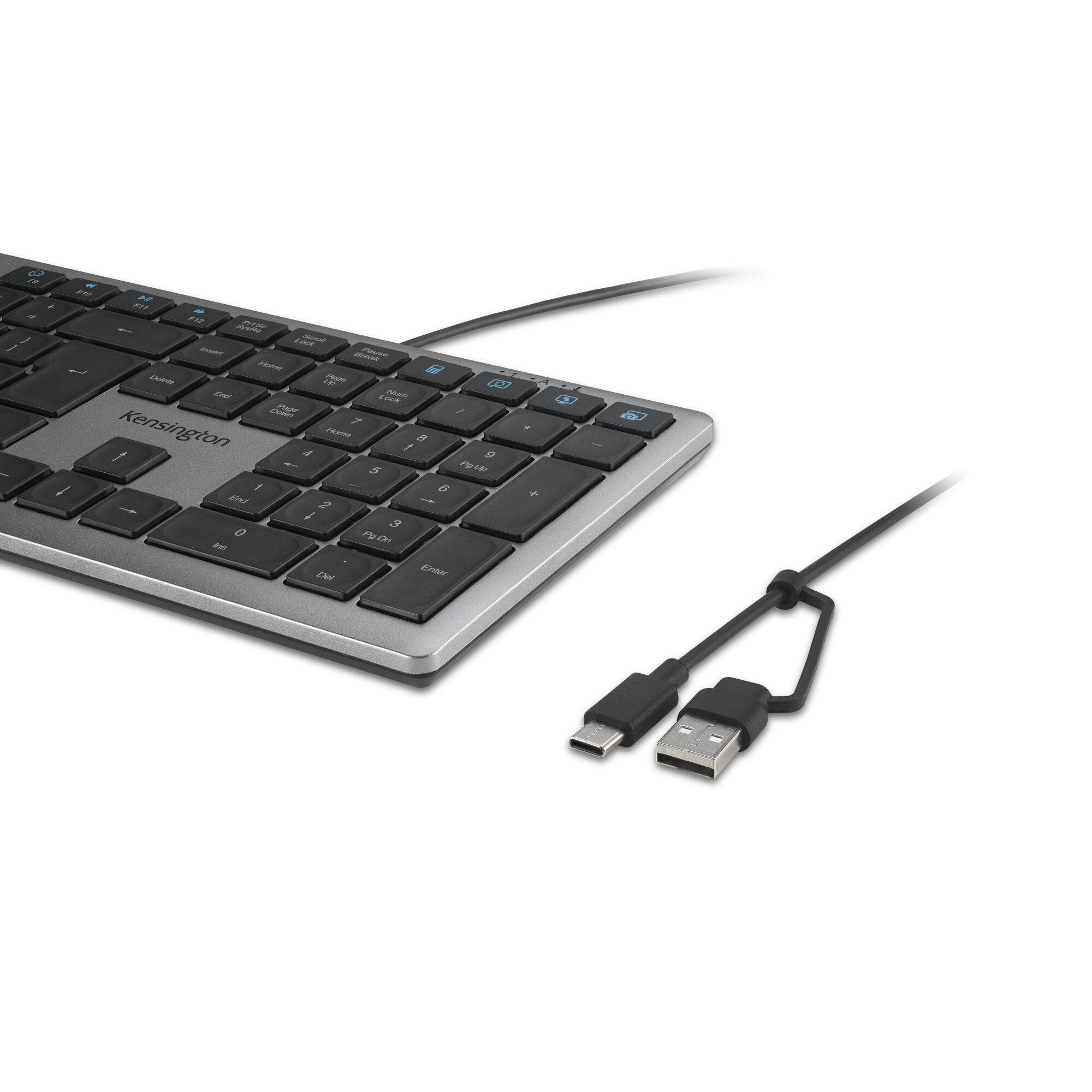 Kensington KB515 EQ USB-C/USB-A Wired Keyboard (K75410WW) - Dustin België