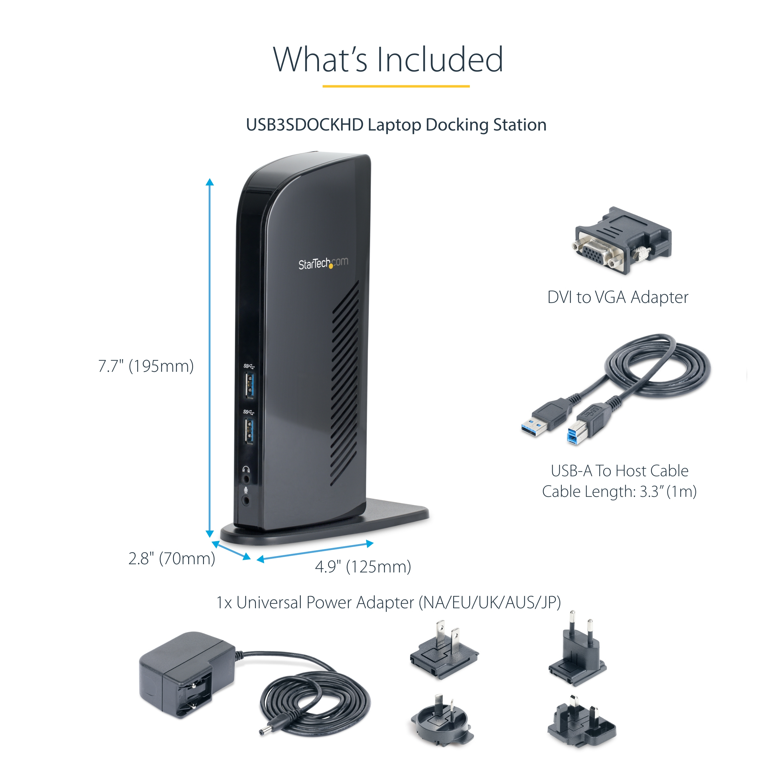 StarTech.com Dual Monitor USB 3.0 Laptop Docking Station met HDMI & DVI ... StarTech.com Dual Monitor USB 3.0 Laptop Docking Station met HDMI & DVI ...